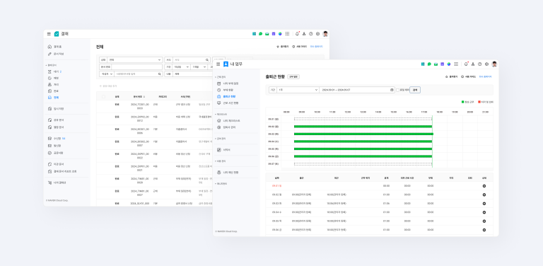 웍스 경영지원 데모 계정에 초대합니다. - 네이버웍스